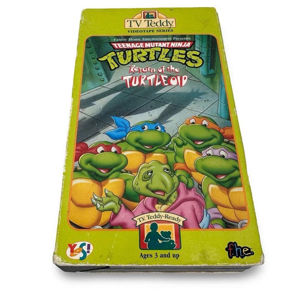 Teenage Mutant Ninja Turtles | Media | Tmnt Return Of The Turtleoid Vhs ...